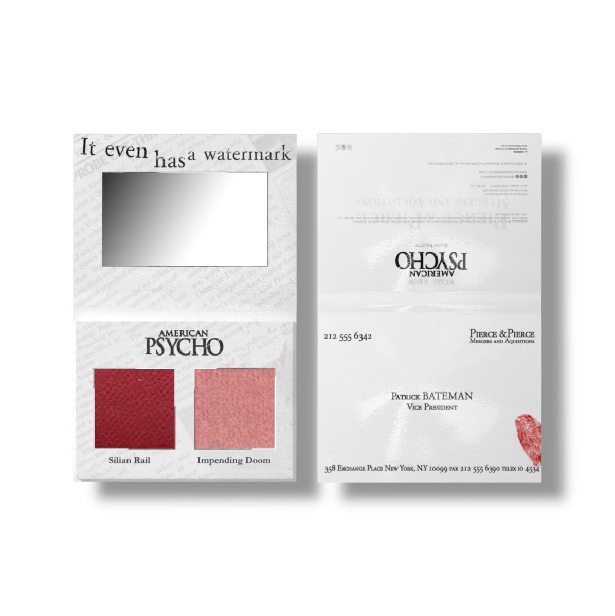 American Psycho Blush Duo – Wicked Widow Beauty